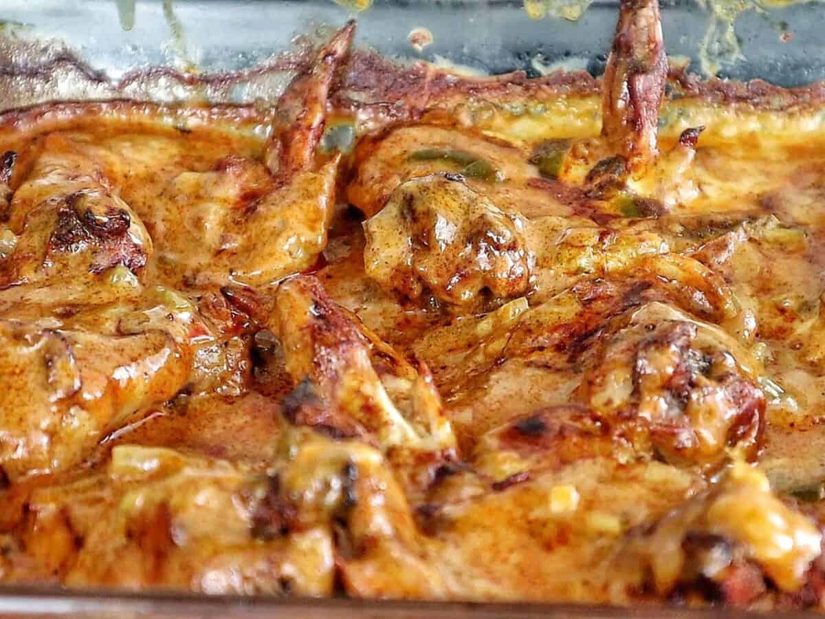 Cajun Smothered Chicken Wings - I JUST COOK A LOT