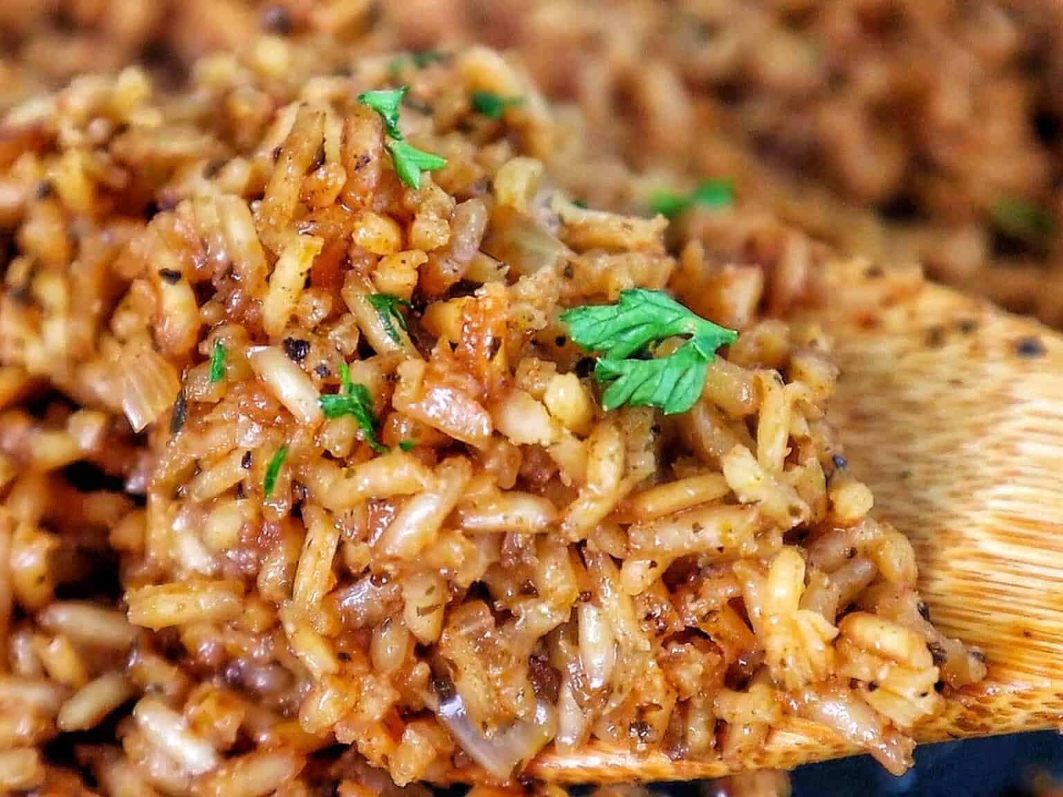 Texas Roadhouse Seasoned Rice - I JUST COOK A LOT