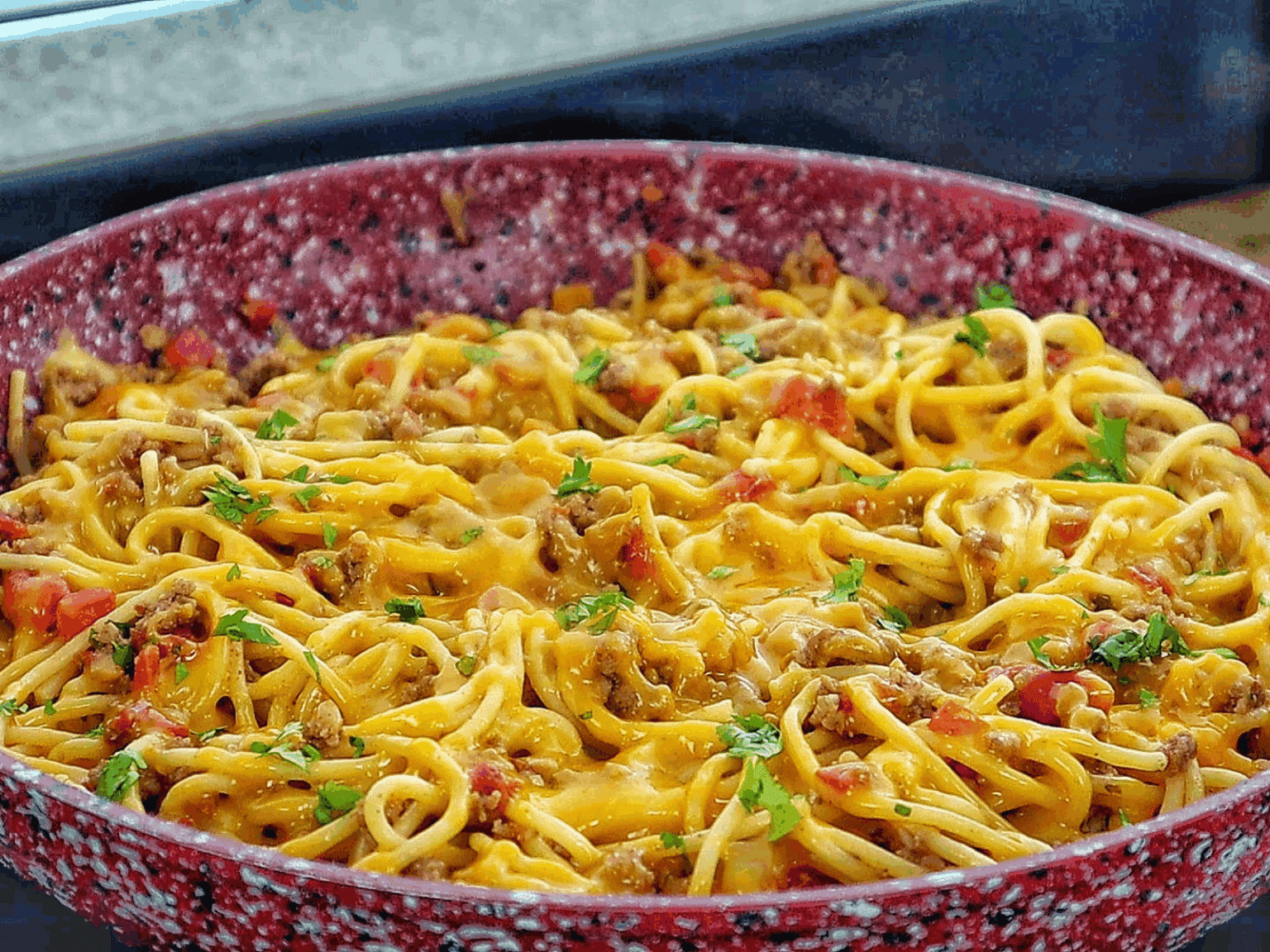 Taco Spaghetti - I JUST COOK A LOT