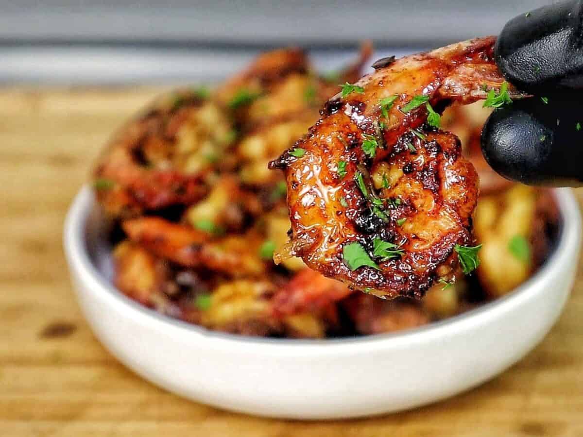 Hot Honey Shrimp - I JUST COOK A LOT